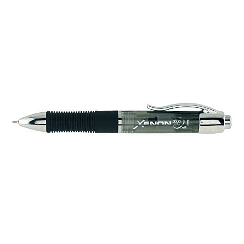 Itoya Xenon Retractable Ballpoint Pen with Rubber Grip, 1.0mm Medium ...