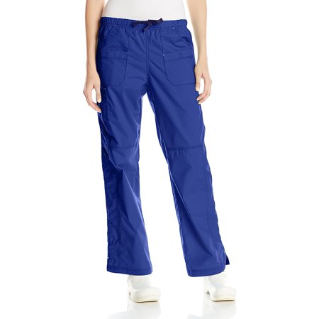WonderWink Women's Wonderflex Faith Scrub Pant, Galaxy Blue, Medium ...