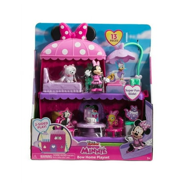 Disney Junior Minnie Mouse Ultimate Mansion Dollhouse Playset, Mini ...