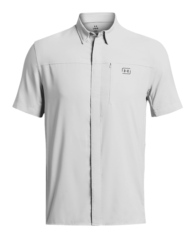 Under Armour Shorebreak Hybrid Woven Short-Sleeve Button-Down Shirt for ...