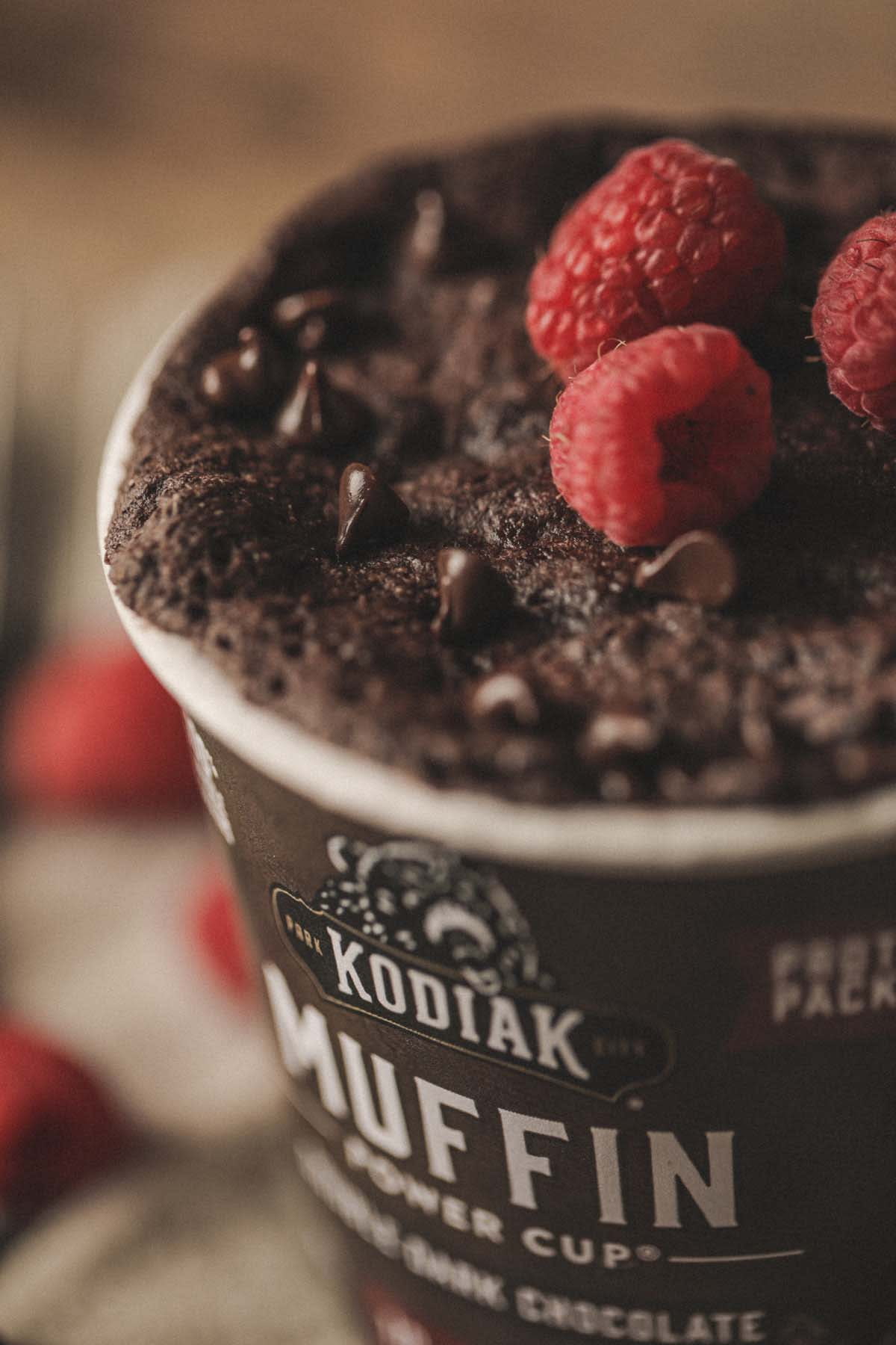 Kodiak Protein-Packed Double Dark Chocolate Muffin Power Cup, 2.36 oz ...