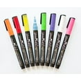 Jennakate Neon Liquid Chalk Markers, 8 Pack, Fine 3mm Tip, Dry Erase ...