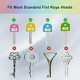 Key Labels - Stretchy All-in-One Key Covers Caps, The Keys Identifier ...