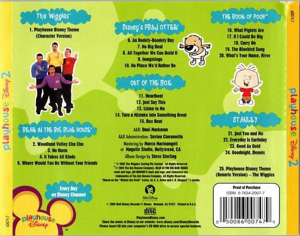 Playhouse Disney Cd