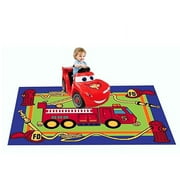 Fire Truck Rug