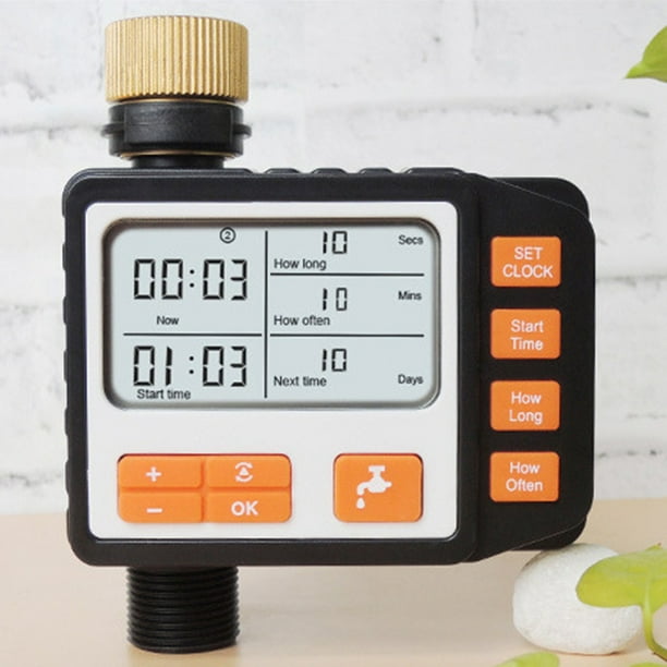 TB&W Water Hose Timer Waterproof Intelligent Sprinkler Timer Save Water ...