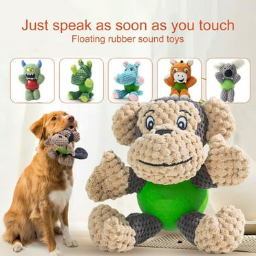 Sedioso Dog Toys, Stuffed Animal Dog Chew Toy, Cute Squeaky Dog Plush ...