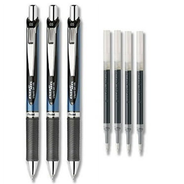Pentel Refill Ink for EnerGel Liquid Gel Pen / 0.7mm Black Ink / Value ...