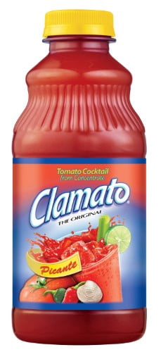Clamato Picante Tomato Cocktail - 32 Fl Oz Bottle (Pack of 2) - Walmart.com