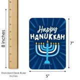 Big Dot of Happiness Hanukkah Menorah Bingo Game - 18 Double-Sided ...