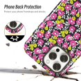 Compatible for iPhone 15 PRO MAX Case Cute Floral Print Simple Fashion ...