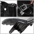DNA Motoring For 07-14 Chevy Silverado Black Clear Dual LED DRL ...