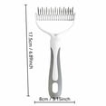 Gallickan Large Stainless Steel Pet Detangling Comb, Fine-Tooth ...