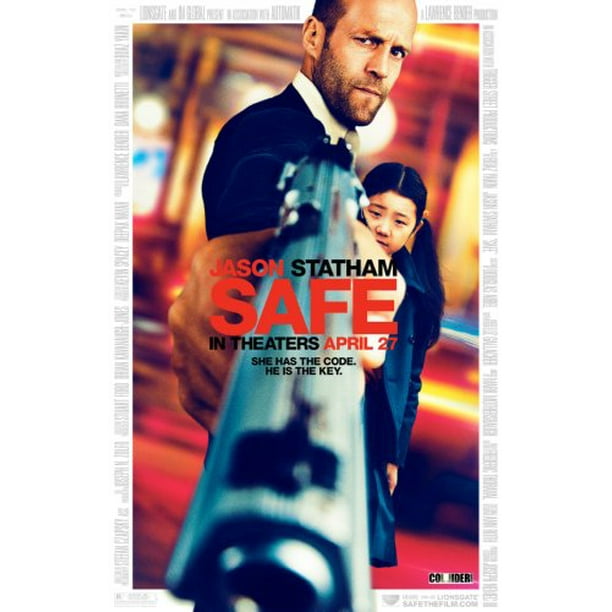 Safe Movie Poster 16x24 Poster Medium Art Poster 16x24 Unframed, Age ...