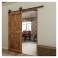 4-6.6FT Sliding Barn Door Hardware Kit 122cm-203cm Rail System ...