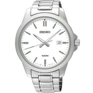 Seiko Men's SUR209P1, quartz,black dial,Stainless Steel Case and ...