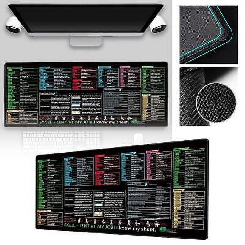 Click here for Truevaluebazaar Excel Cheat Sheet Desk Mat  Excel... prices