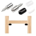 20Pcs Self-tapping Screws Cabinet Bracket Laminate Support Glass Studs ...