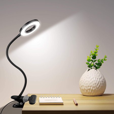 Clip on Light, Clip on Reading Light with 3 Color Modes, 10 Brightness ...