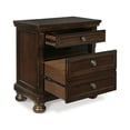 Ashley Furniture Porter 2-Drawer Nightstand with Dovetail Construction ...