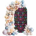 4FT Arch Backdrop Covers, Colorful Mexico Wedding Arch Cover Stretchy ...