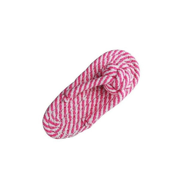 (red) Cute Colourful Thong Cotton Rope Dog Toys - Walmart.ca