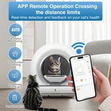 Automatic Self Cleaning Cat Litter Box, APP Remote Control, Advanced ...