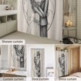 Bathroom Shower Curtain Happy Halloween Funny Skeleton Marriage Dance ...