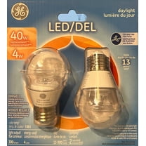 (4 bulbs) GE LED ST19 Soft White, 5 watt, 500 lumens, Dimmable, 60 watt ...