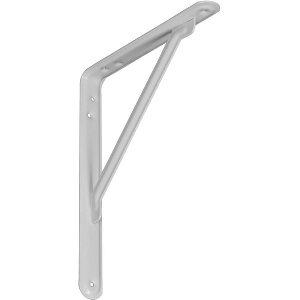 1 1/8"W X 8"D X 10"H Endurabrace Heavy Duty Traditional Steel Support ...