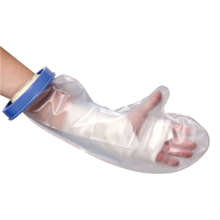 DMI Waterproof Medium Arm Cast Protector, Pediatric, 18 inches, Clear ...
