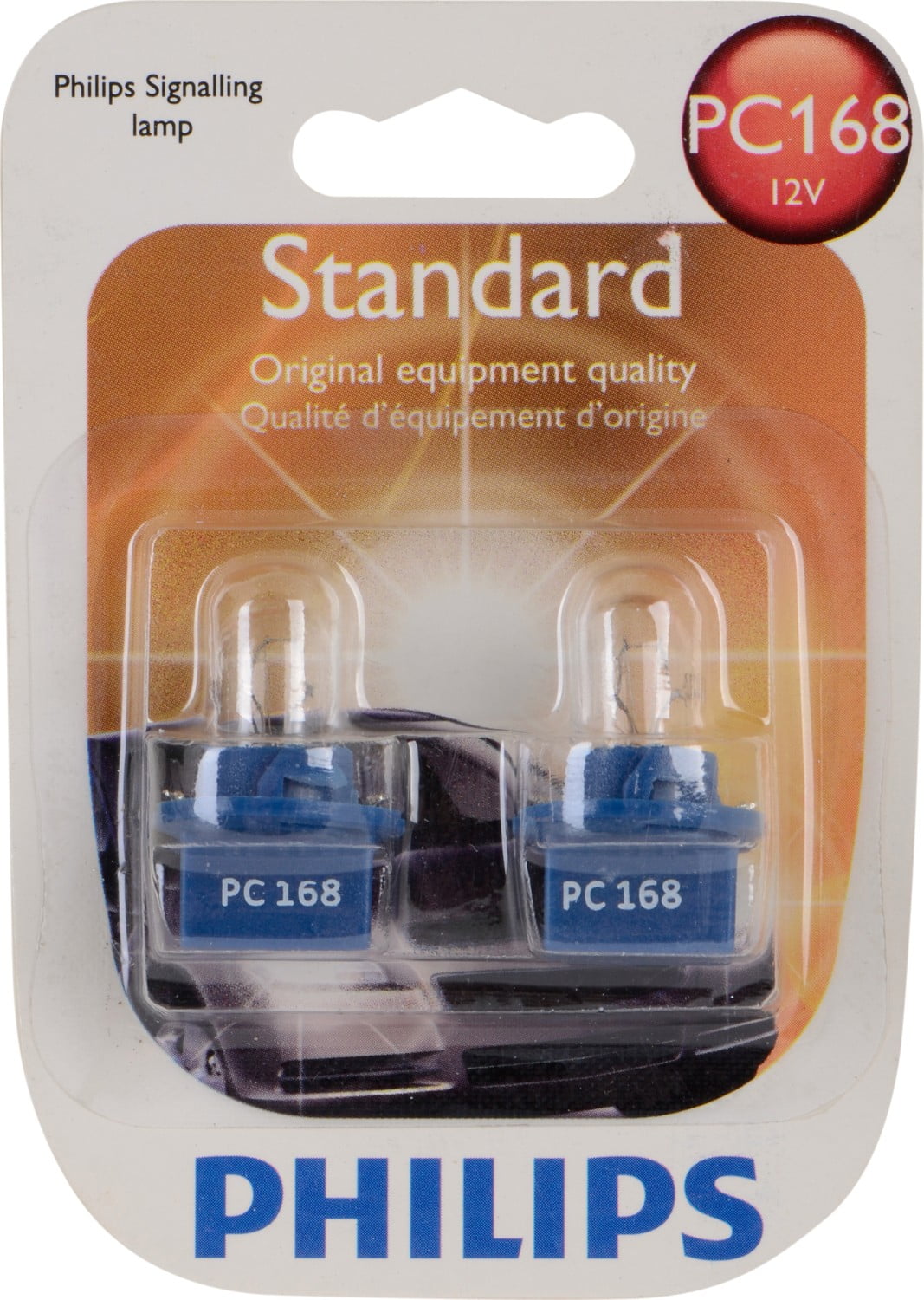 Philips Standard Miniature Pc168, , , Always Change In Pairs! - Walmart.com