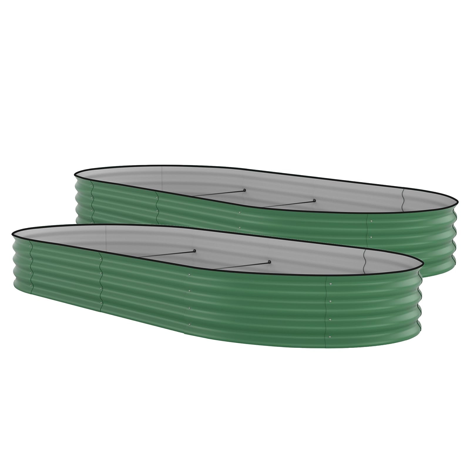 Click here for Tropow Raised Garden Bed - Galvanized Outdoor Meta... prices