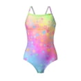 JCCXIN Child Toddler Girls Swimsuit One-Piece Stars Print Summer ...