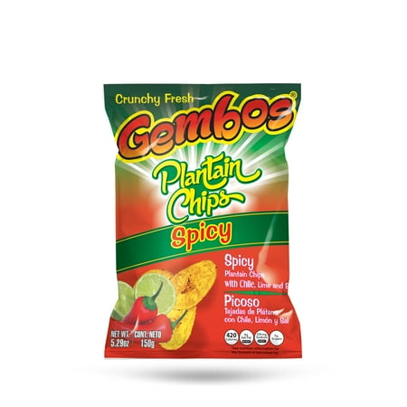 UPC 896211002847 - Gembos Plantain Chips Spicy / Picoso 6-Pack ...