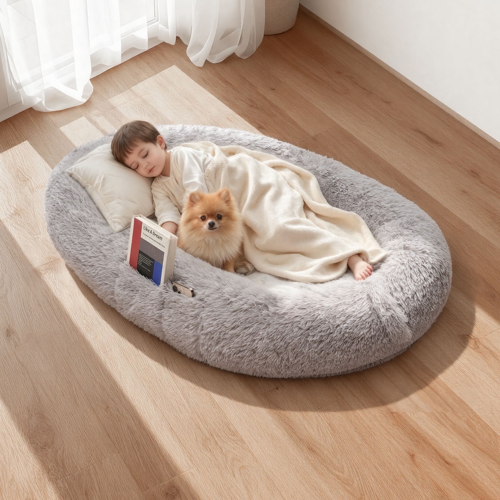 Click here for Vevor Human Dog Bed  51.97 X 33.86 X 9.45 Inch Ort... prices