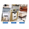 12Pieces Kitchen Plinths Clip Sturdy Plastic Kickboard Brackets for 32 ...