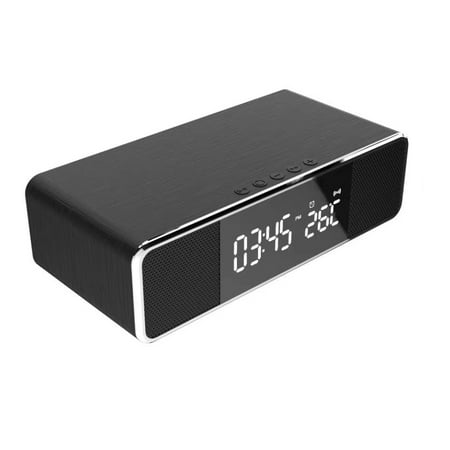 Arealer Digital Alarm Clock for Bedroom Electronic Clock with 5W ...