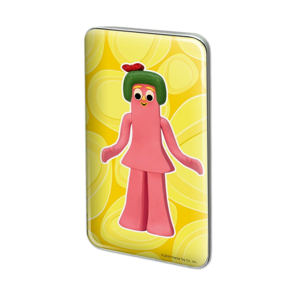 Minga Gumby's Little Sister Clay Art Metal Rectangle Lapel Hat Pin Tie ...