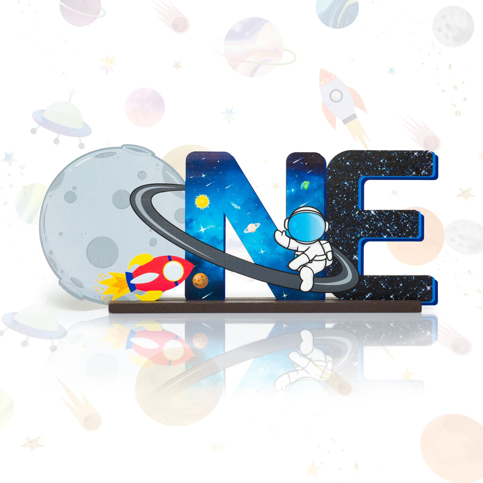 Solar System In Letter T