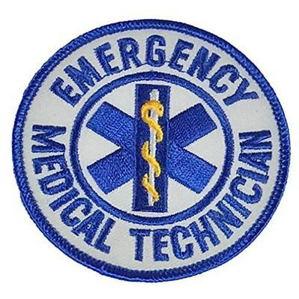 EMERGENCY MEDICAL TECHNICIAN EMT PATCH FIRST 1ST RESPONDER RESCUE ...