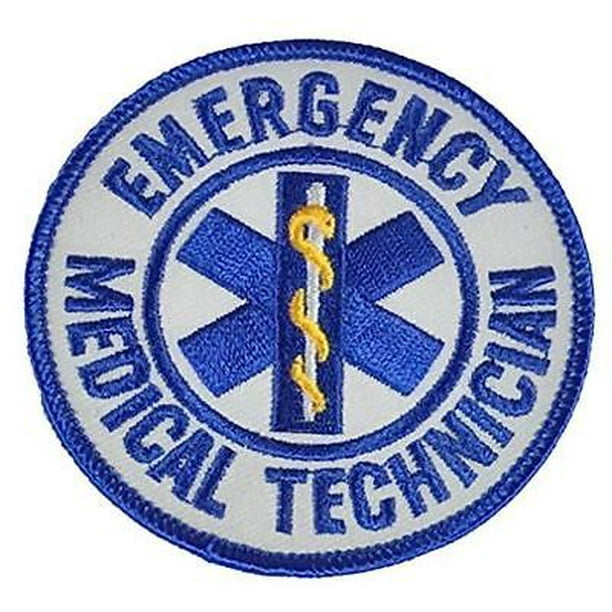 EMERGENCY MEDICAL TECHNICIAN EMT PATCH FIRST 1ST RESPONDER RESCUE ...