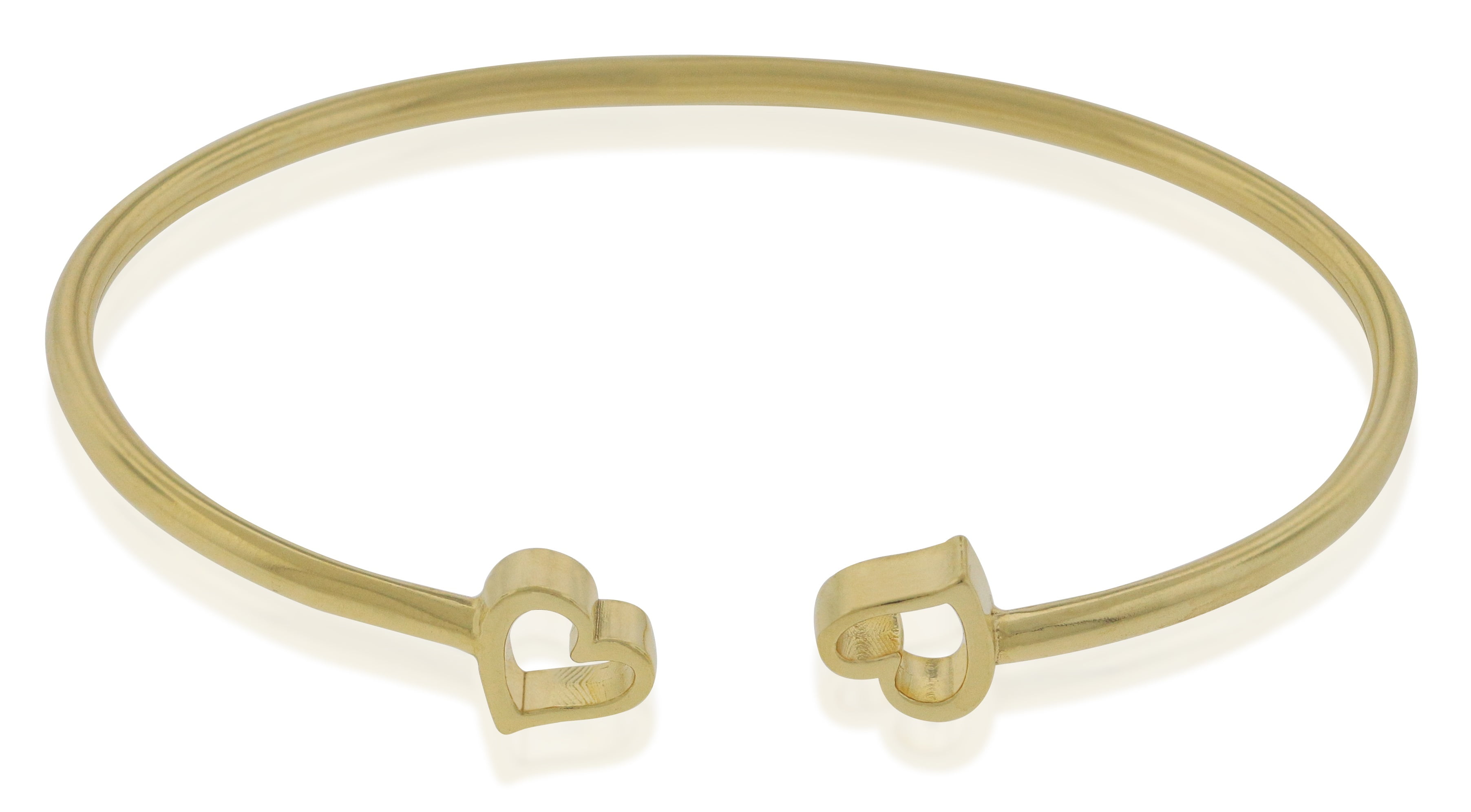 Heart Precious Gold Cuff PC18CFHRT04G - Walmart.com