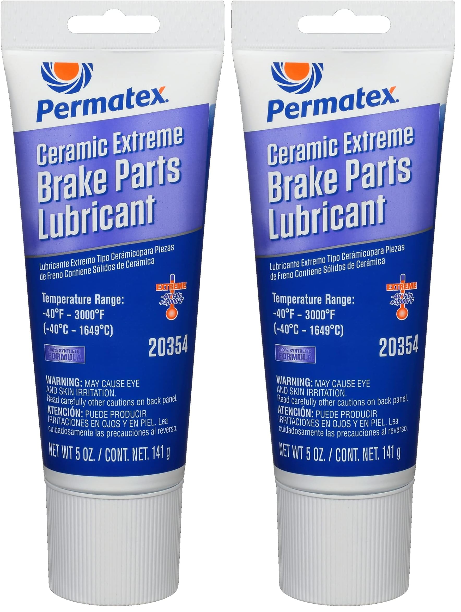 Lubricante de frenos Permatex 20354 Ceramic Extreme 141 g, paquete 2 ...