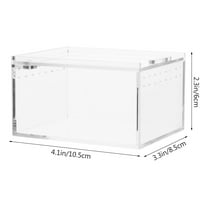 Zilla Micro Habitat Reptile Terrariums with Locking Latch Arboreal ...