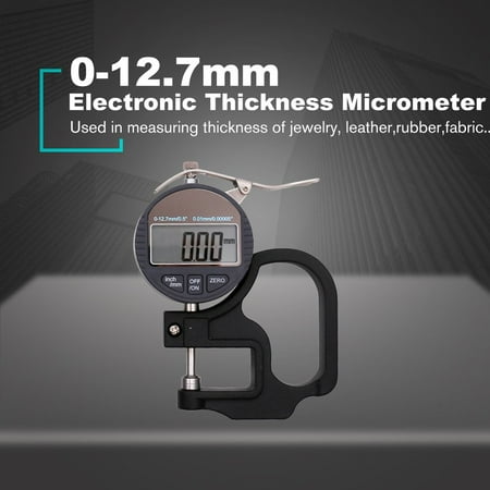 Portable Digital Thickness Gauge 0.01/0.001mm Range Electronic ...