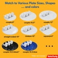 Holatasty Taco Shell Holder Ceramic Stands For 3 Tacos -pact Rack ...