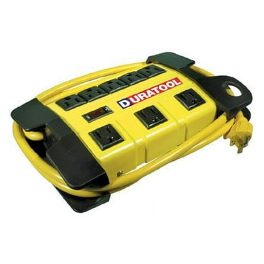 Tricklestar 180ss-Us-7cx 7-Outlet Power Strip With 4' Heavy Duty Cord ...