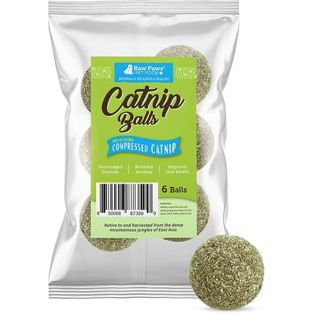 IGUOHAO Compressed Catnip Ball Toy, 6 Pack - Catnip Toys for Indoor ...