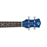 Luna Dolphin Cutaway Maple Top Concert Body Ukulele - Translucent Blue ...
